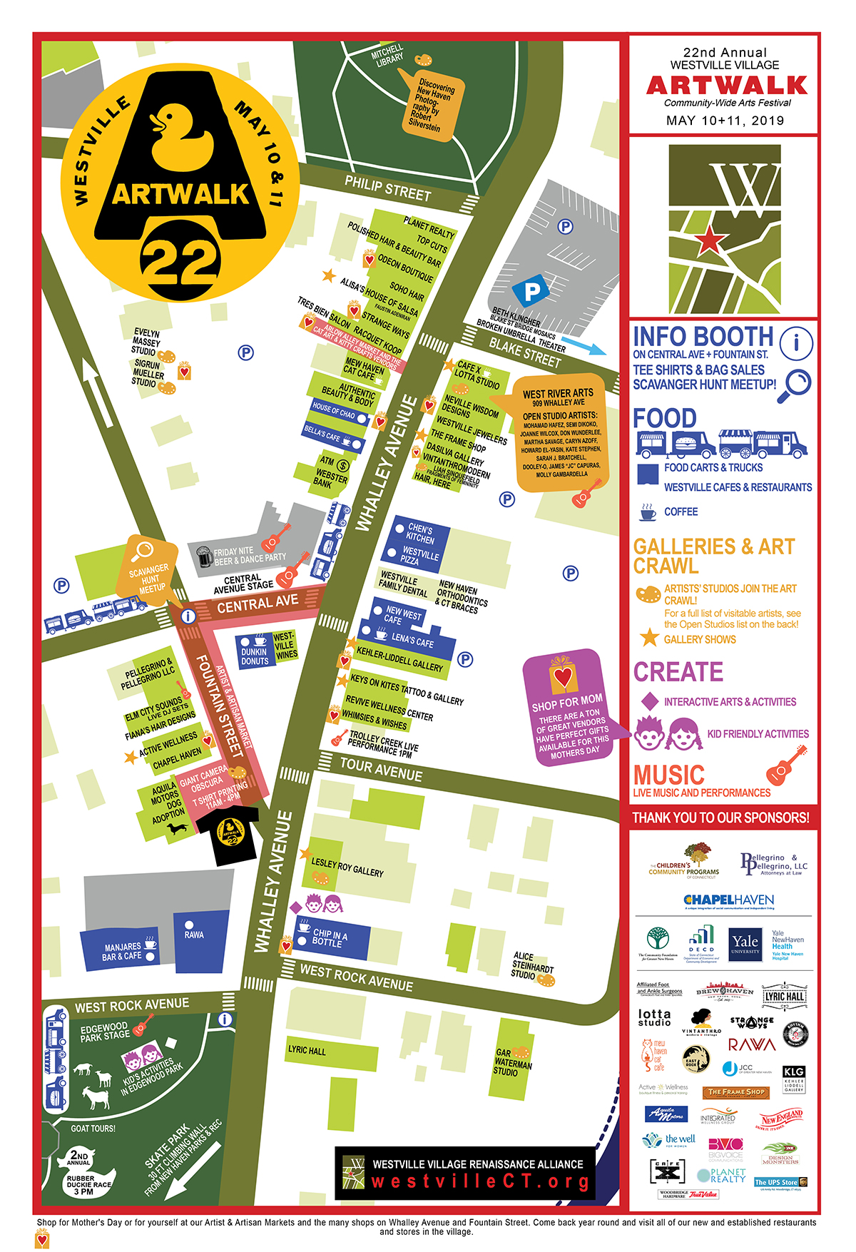2019 ARTWALK_MAP 1200px COLOR – Westville Artwalk May 5-10, 2025