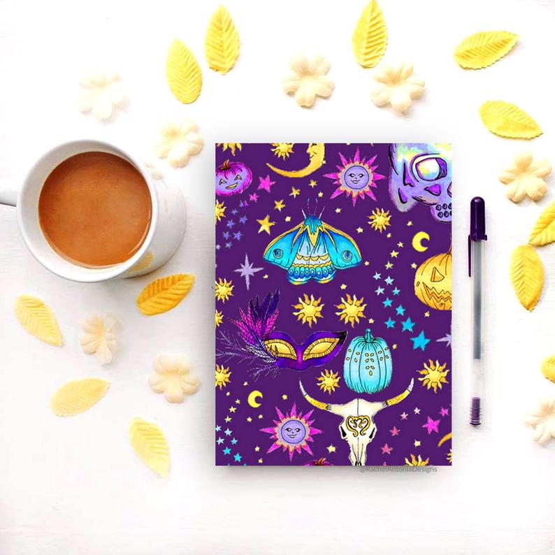 Purple Mystical Notebook